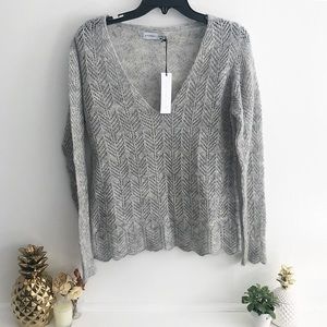 Sincerly Jules | Sweaters | Sincerely Jules Abby Scallop Hem Sweater ...